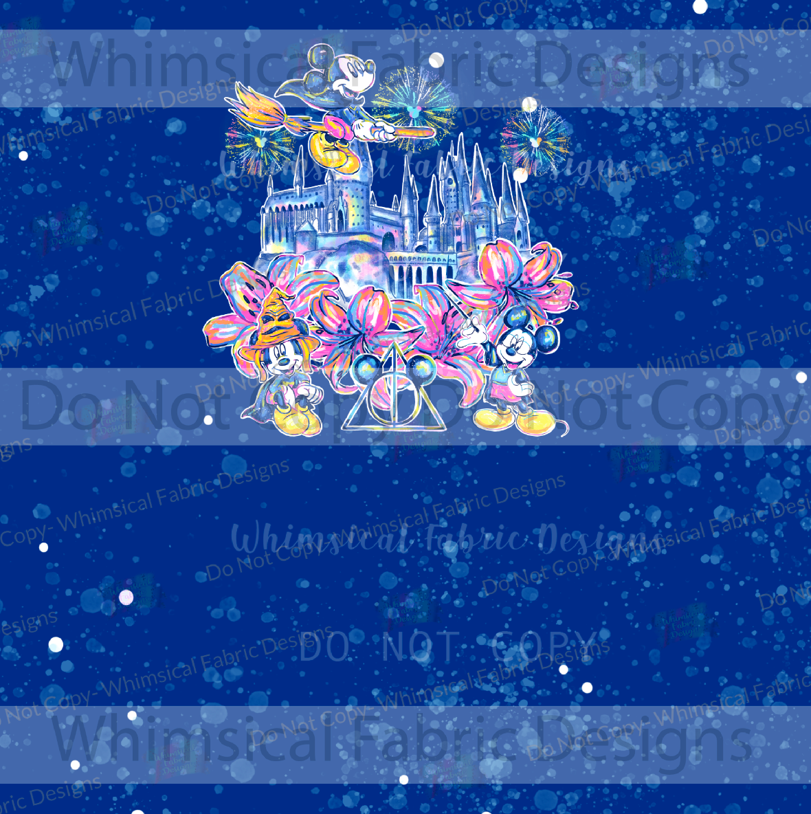 RETAIL: LILLY POTTER PANELS (Child & Adults) – Whimsical Fabric Designs
