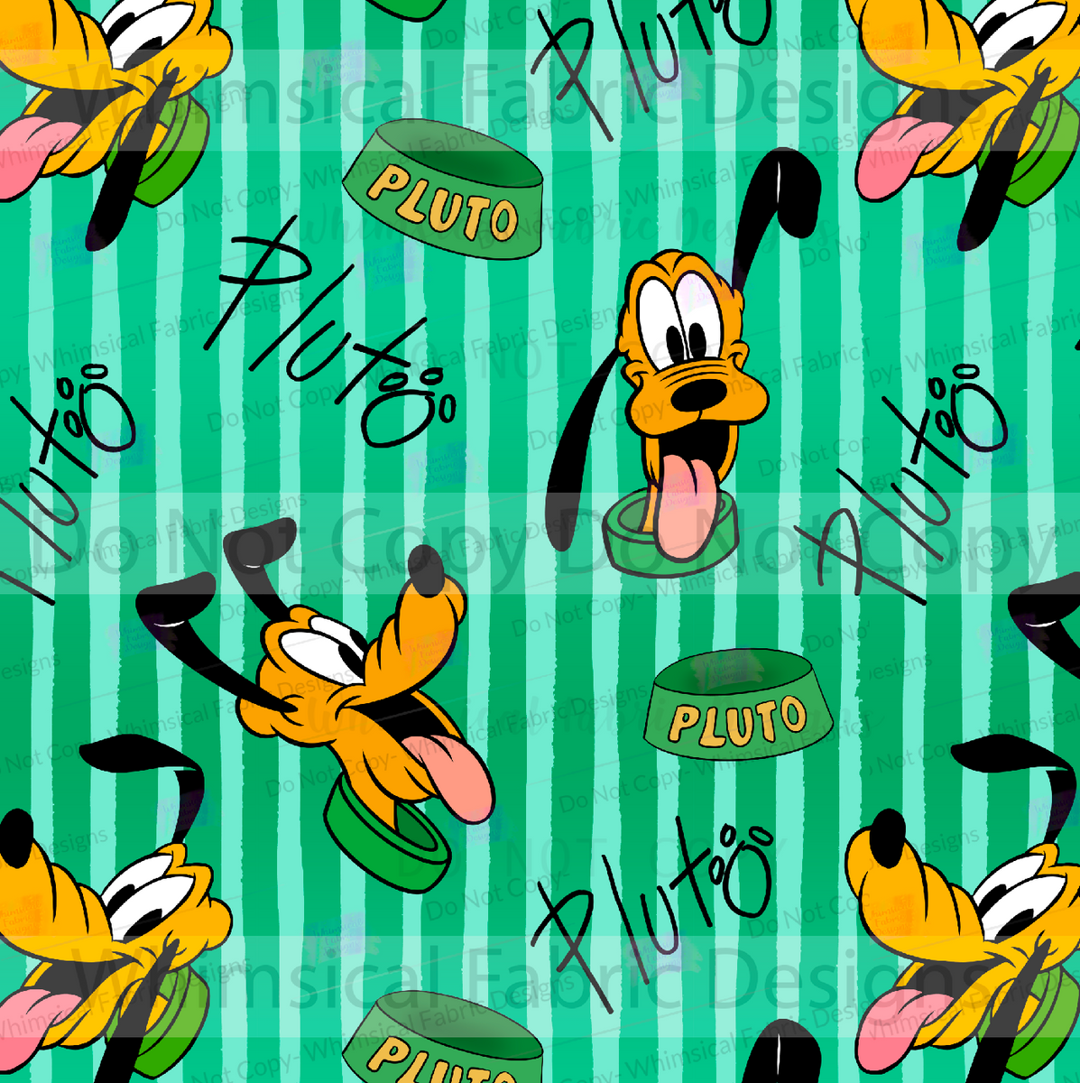 RETAIL: SMALL SCALE- CHARACTER BASICS PLUTO – Whimsical Fabric Designs