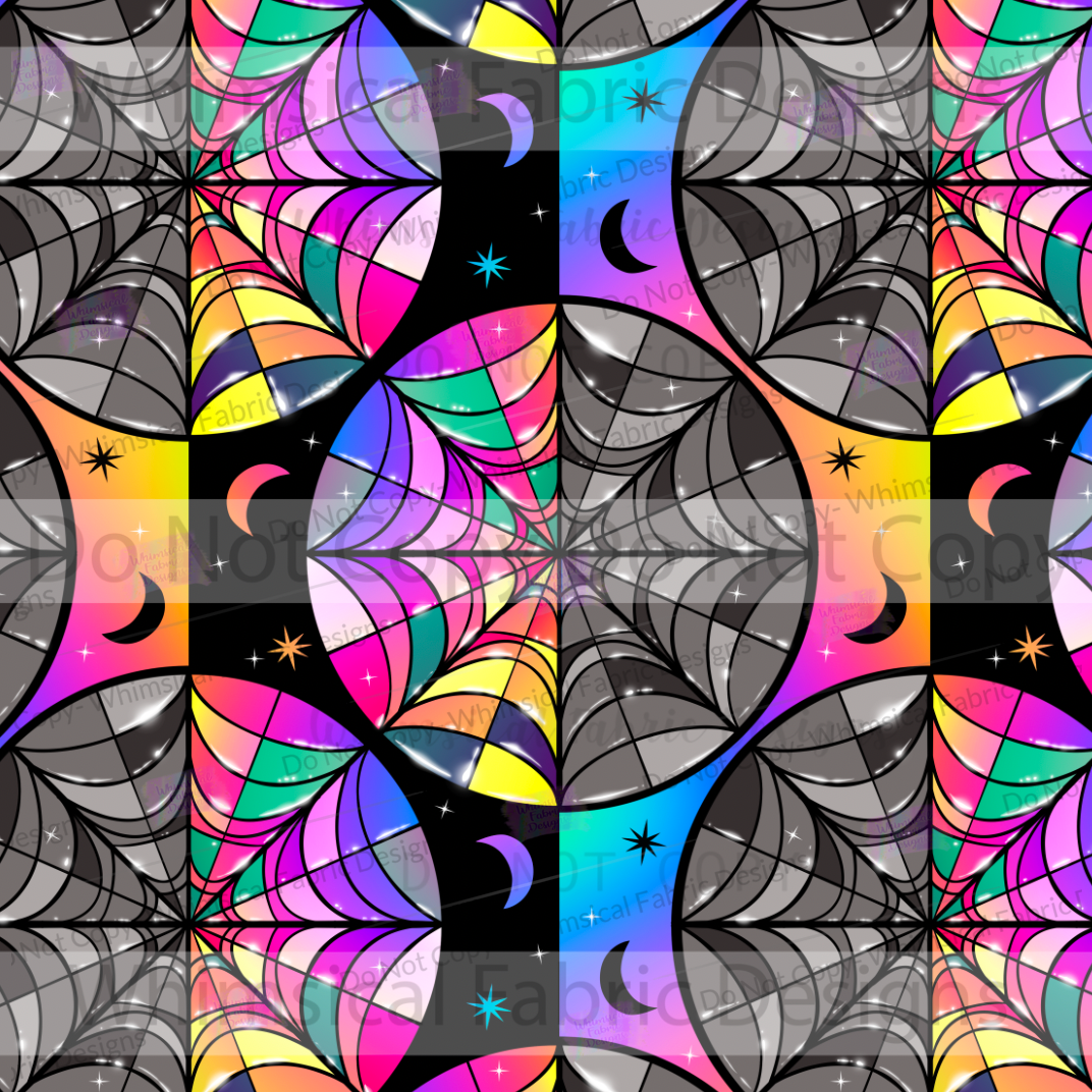 PREORDER: WEDNESDAY WINDOW – Whimsical Fabric Designs